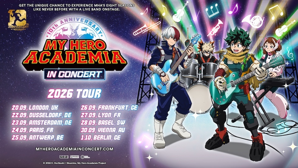 My Hero Academia in Concert heads to london this September – Anime in the u